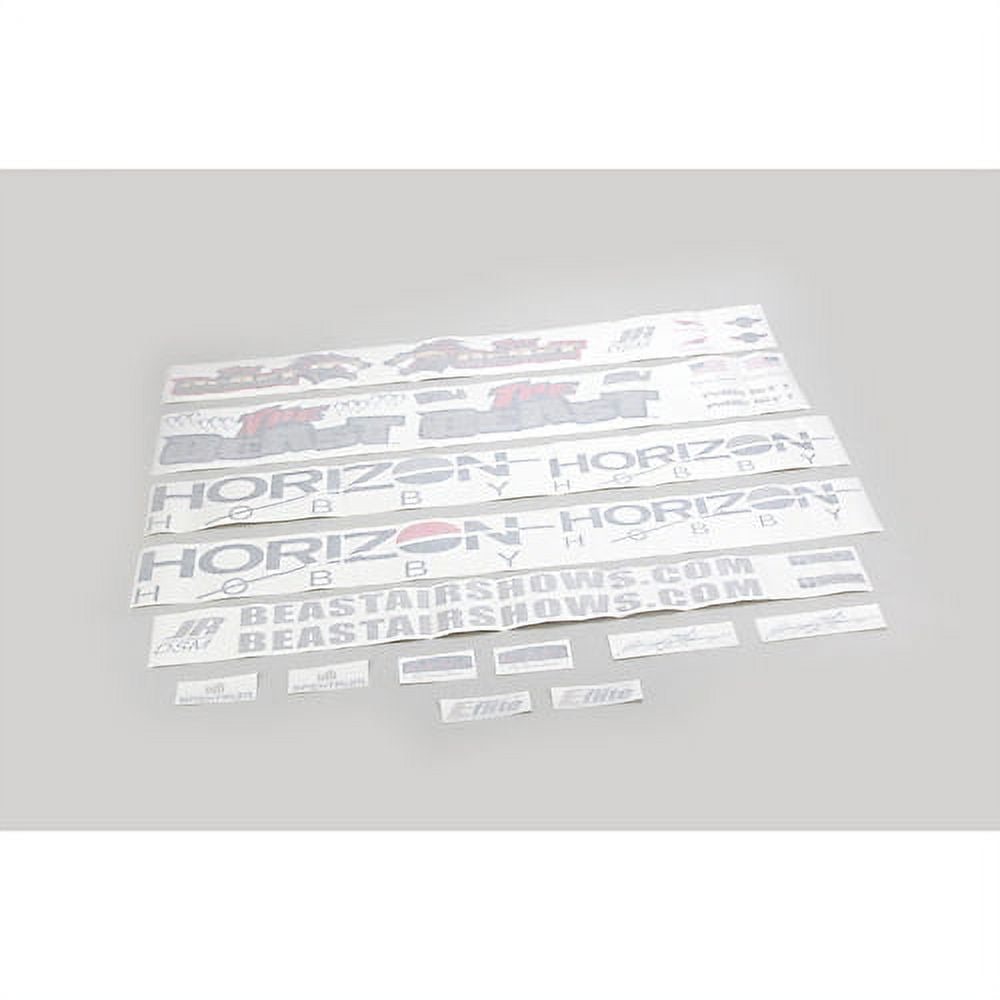 Hangar 9 Deluxe Vinyl Graphics Set Beast 100 HAN105028 Decals Trim ...