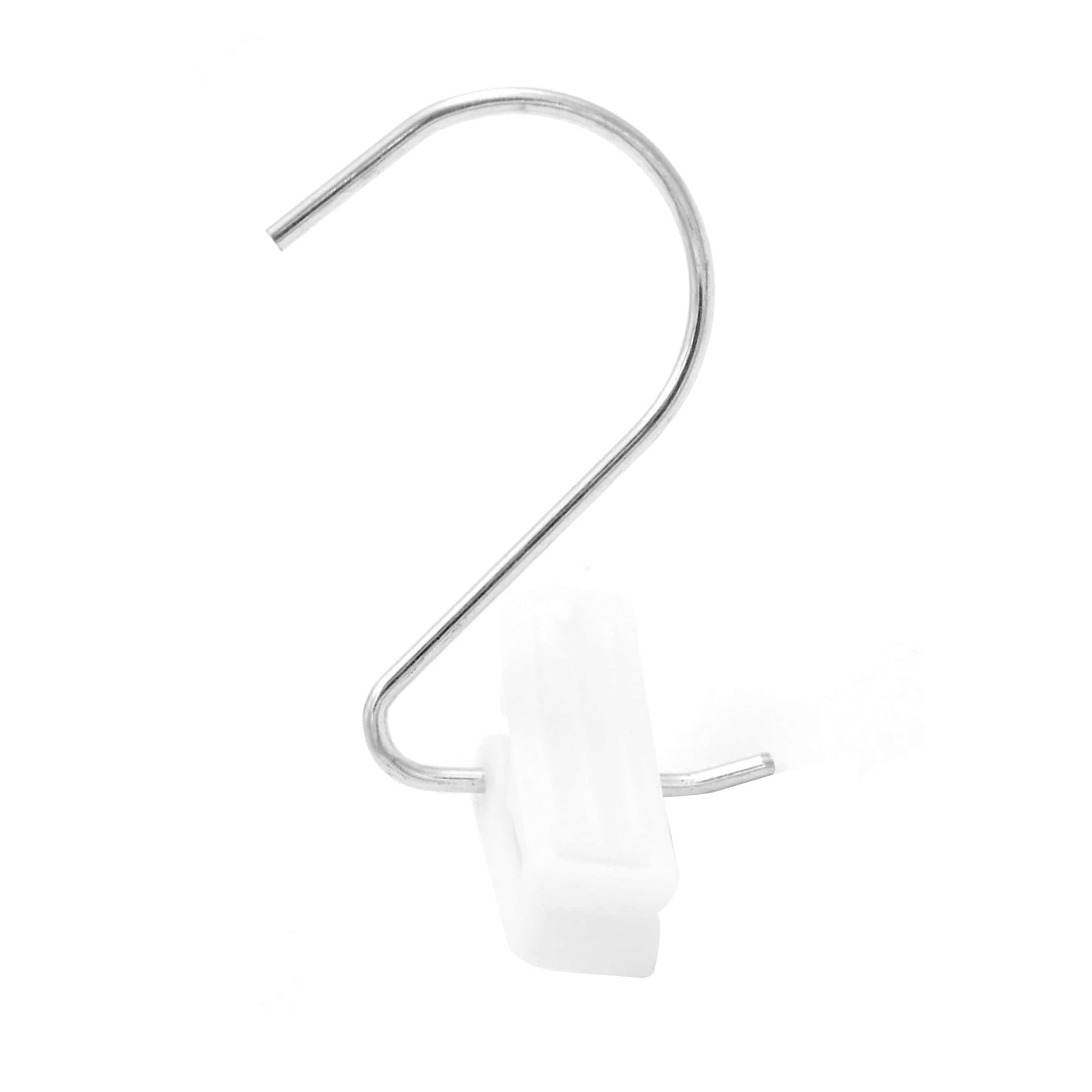 Hanger Clips with Silver Hook - Pack of 50 - Durable Boot Hangers for ...