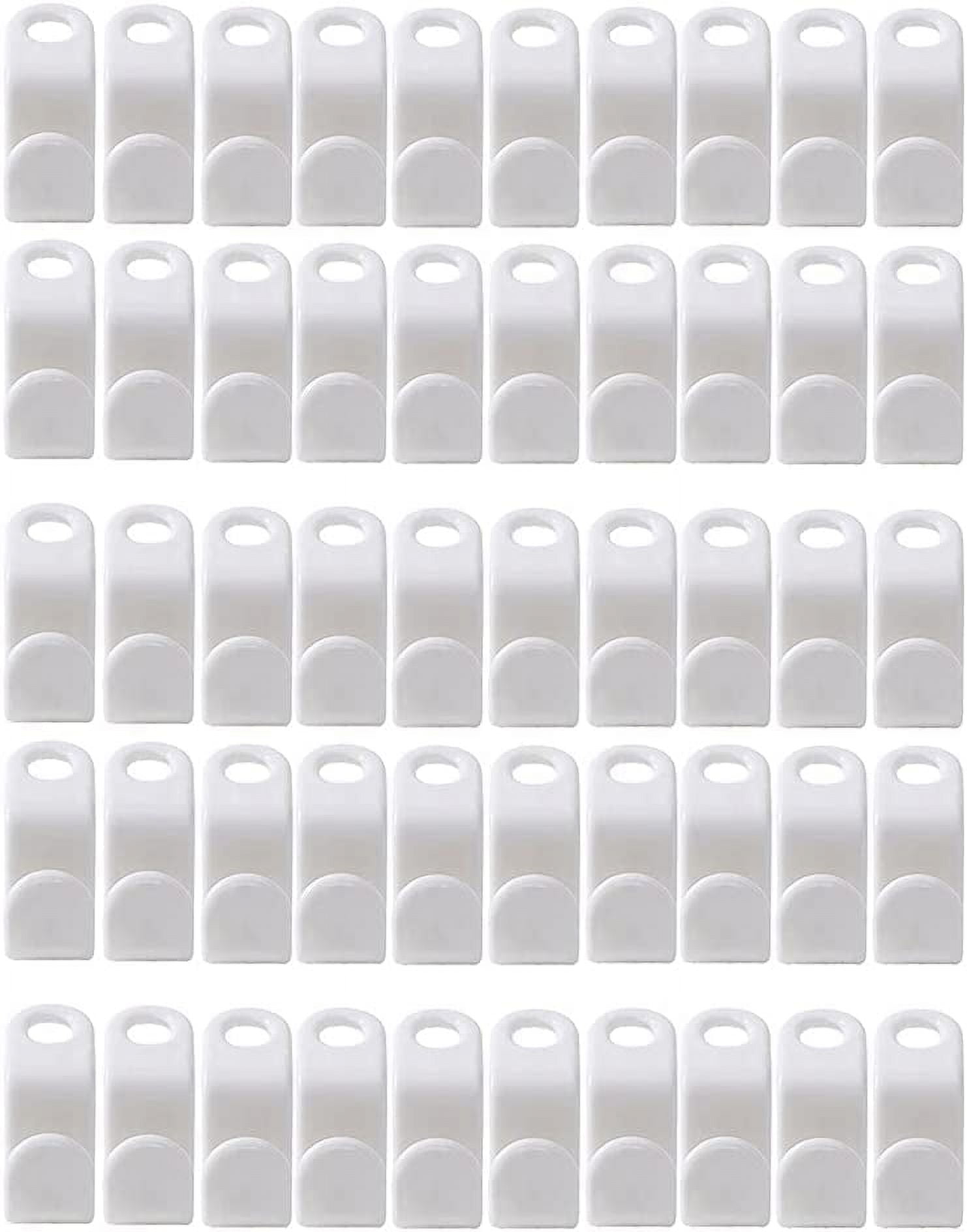 Hanger Connector Hooks, 50 Pcs Clothes Hanger Hooks Super Space Saving ...