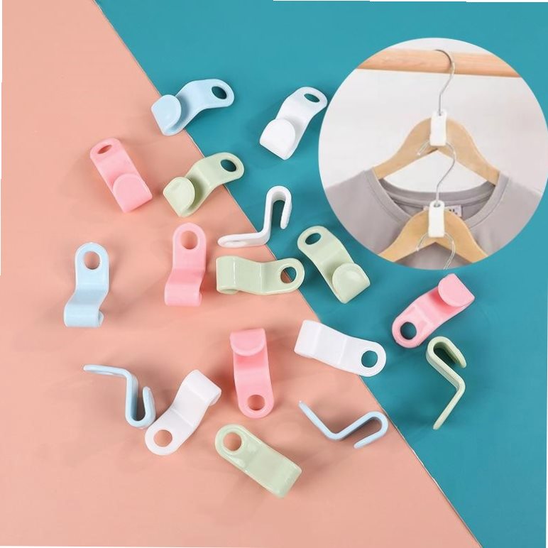 Hanger Connector Hooks for Clothes Storage，Hangers Accessory Heavy Duty ...