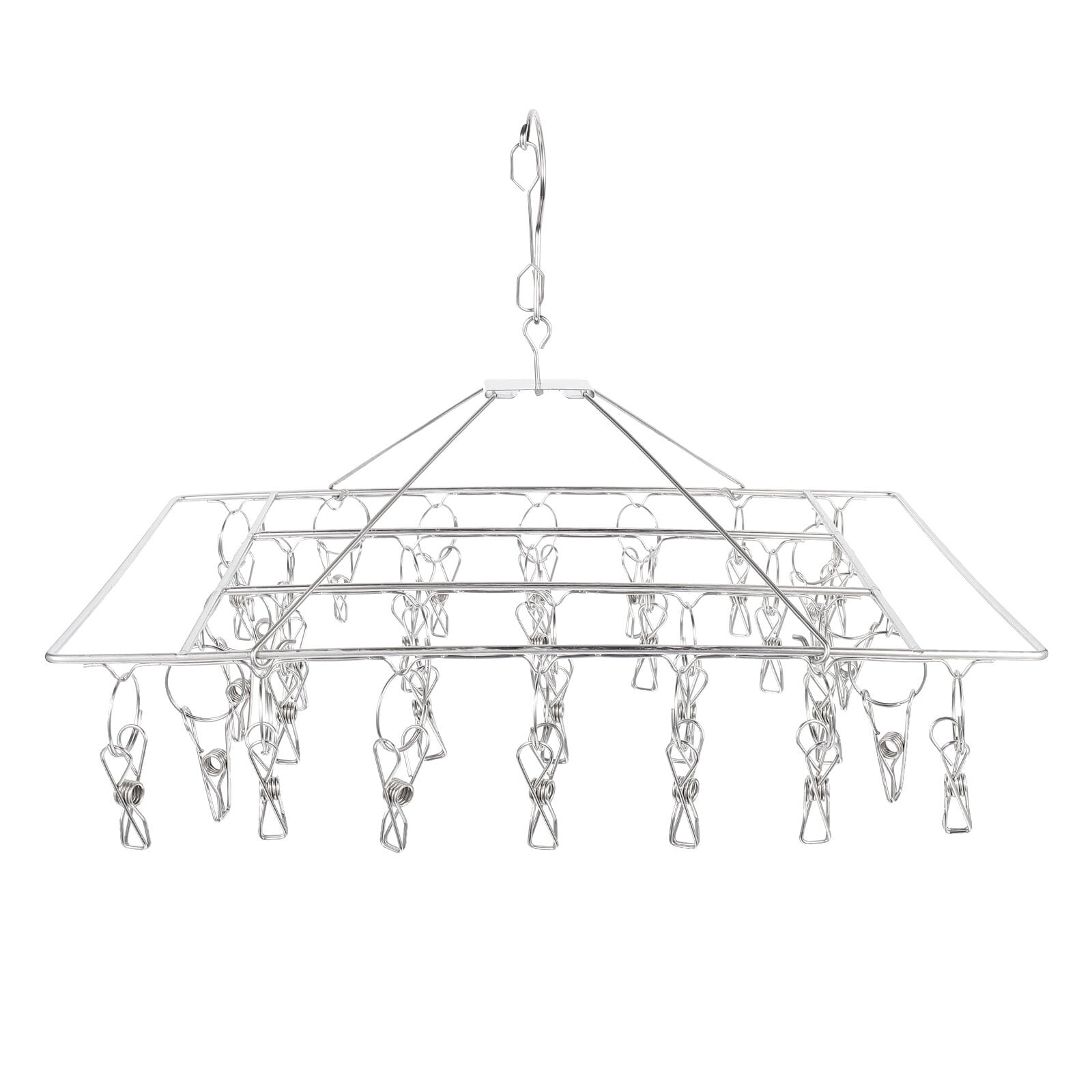 Hanger Drying Laundry Rack Clip Clips Clothes Socks Sock Folding Drip ...