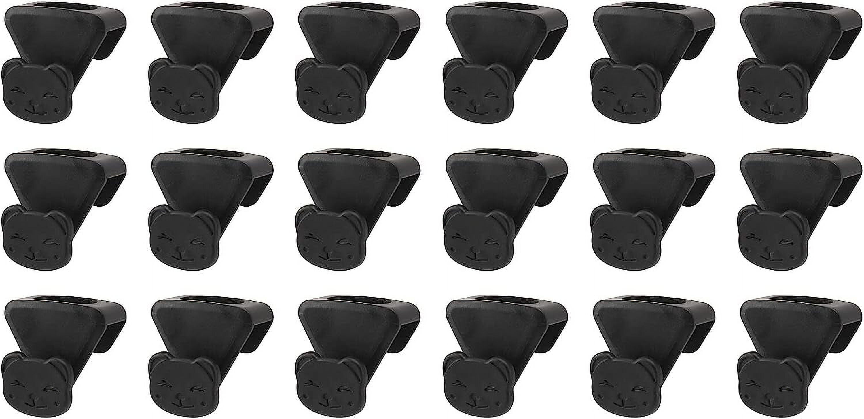 Hanger Extender, Smooth Edge ABS Clothes Hanger Connector Hook for ...