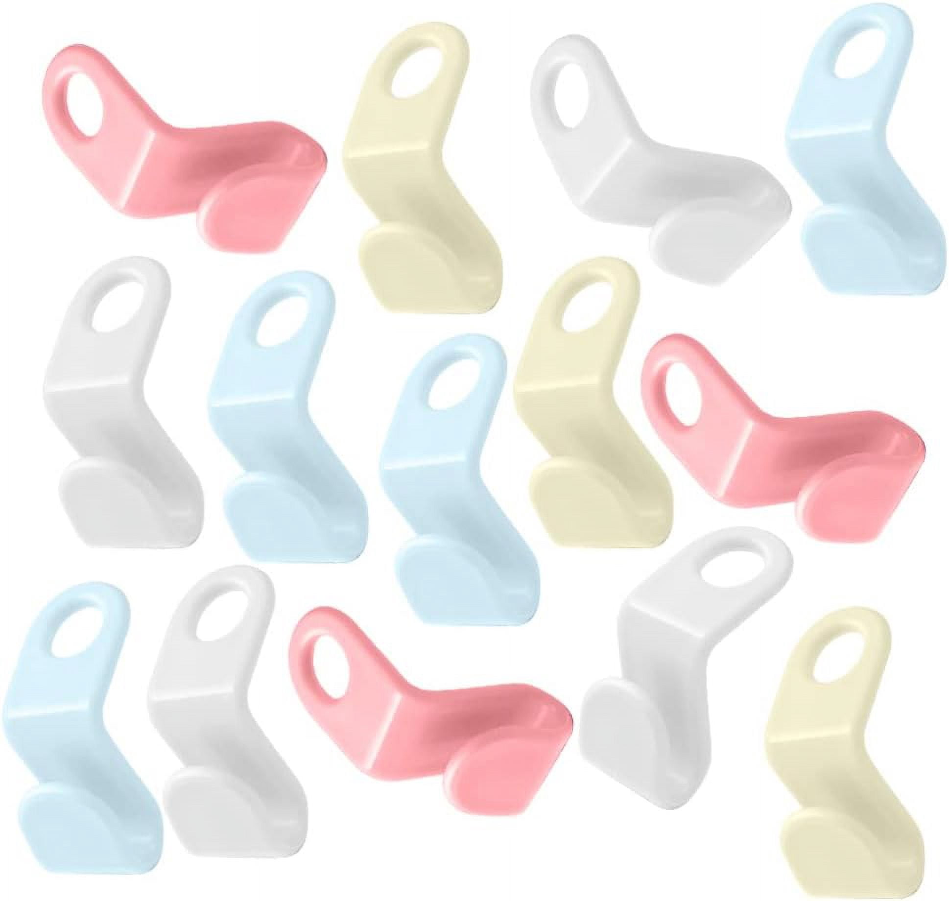 Hanger Hanger Hat Hangers 20pcs Clothes Hanger Connector Hooks Plastic ...