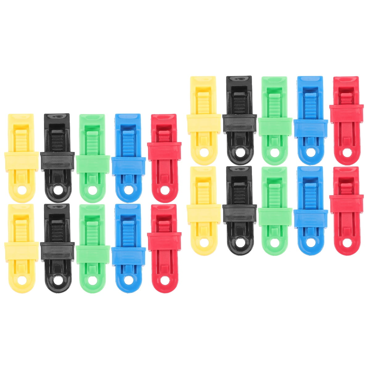 Hanger Hooks 20 Pcs Awning Tent Fasteners Clip Heavy Outdoor Plastic ...