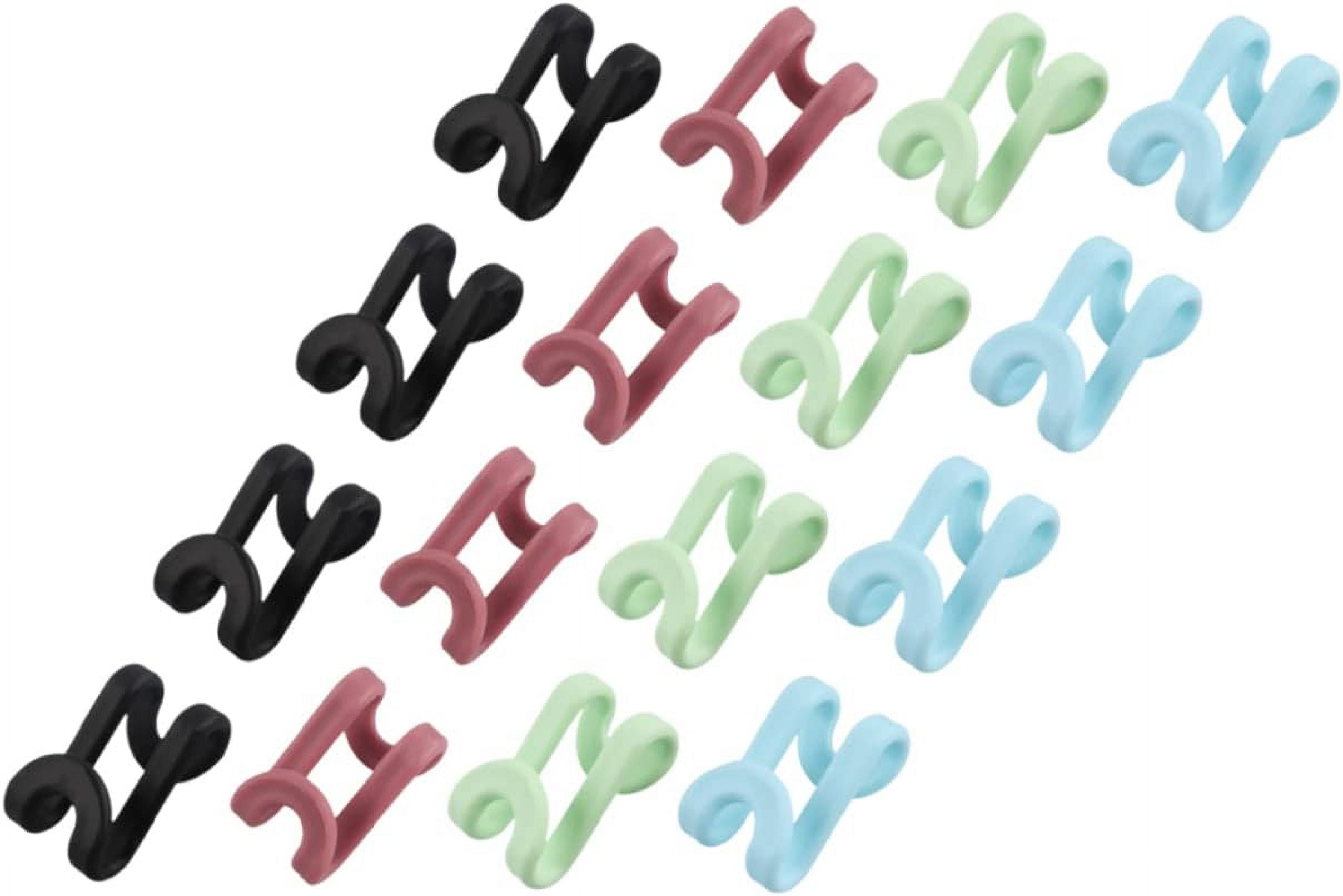 Hanger Hooks Coat Hangers Space Saving 24Pcs Clothes Space Saving ...