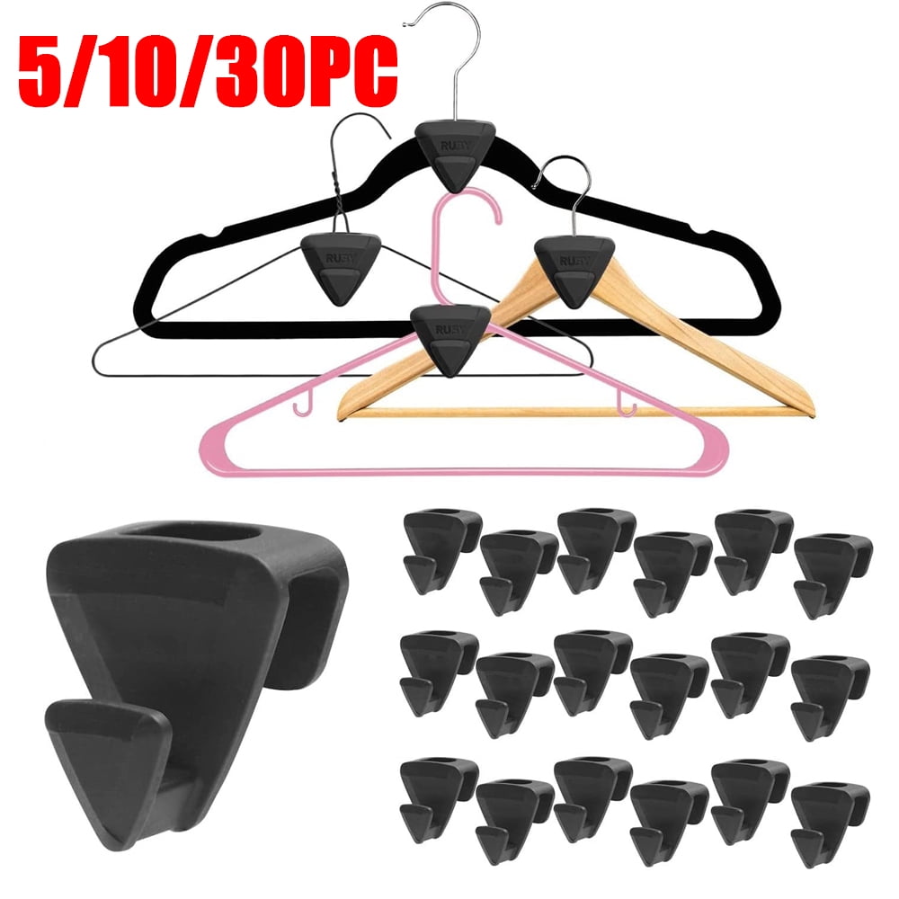 Hanger Hooks for Space Saver, Triangles Hanger Extender Hooks, Clothes ...