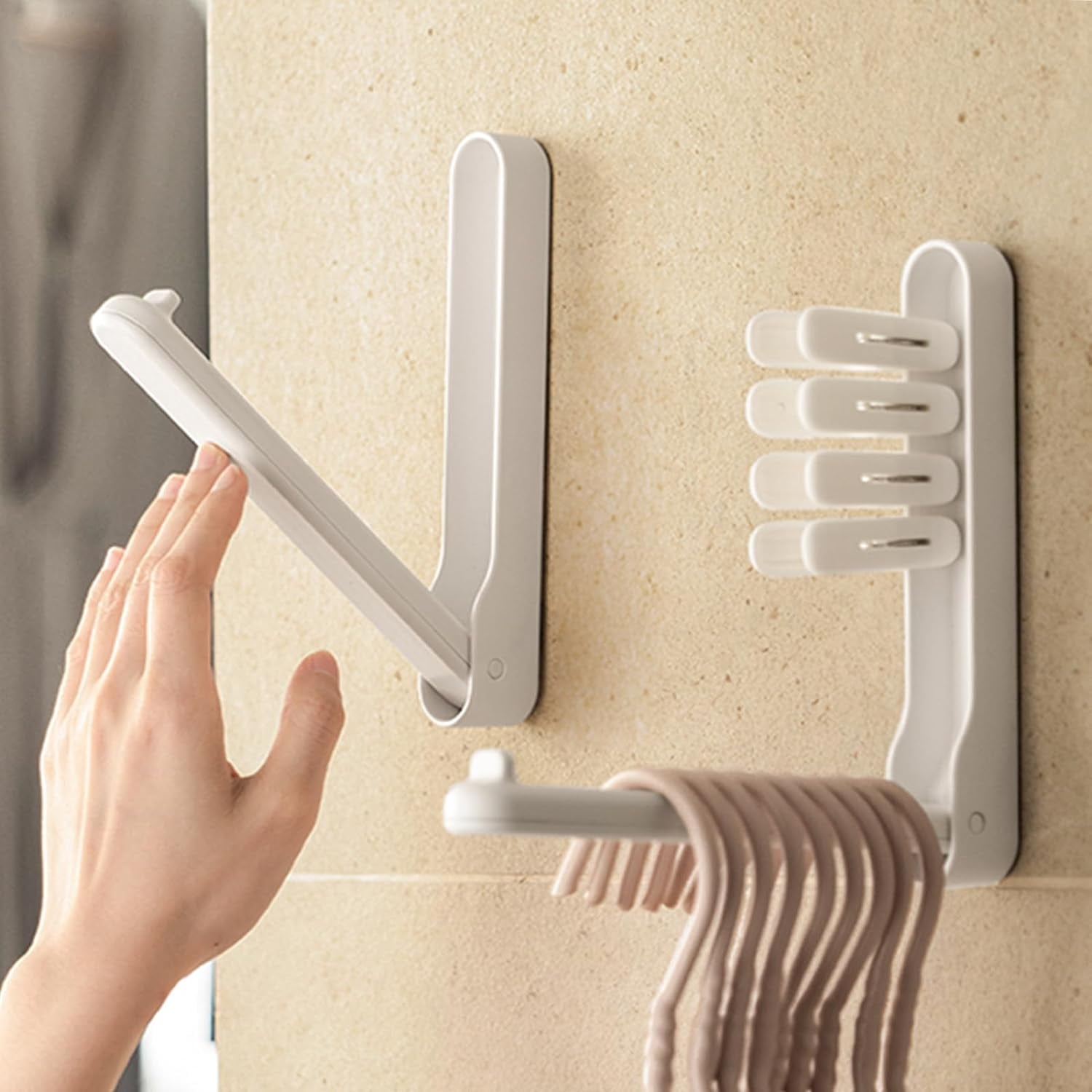 Hanger Organizer with Adhesive Glue,Hanger Storage Rack for Washing ...