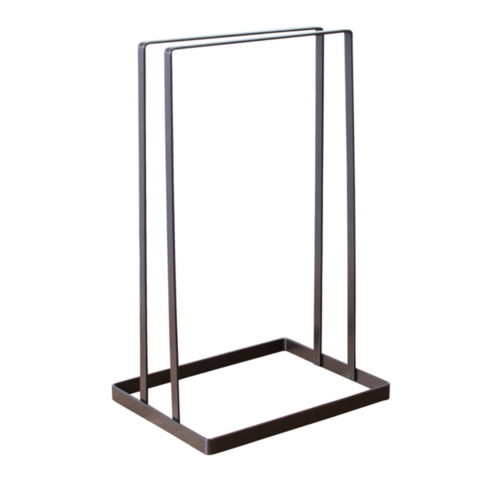 Hanger Organizer Matte Finish Free Standing Iron Large Capacity Hanger ...
