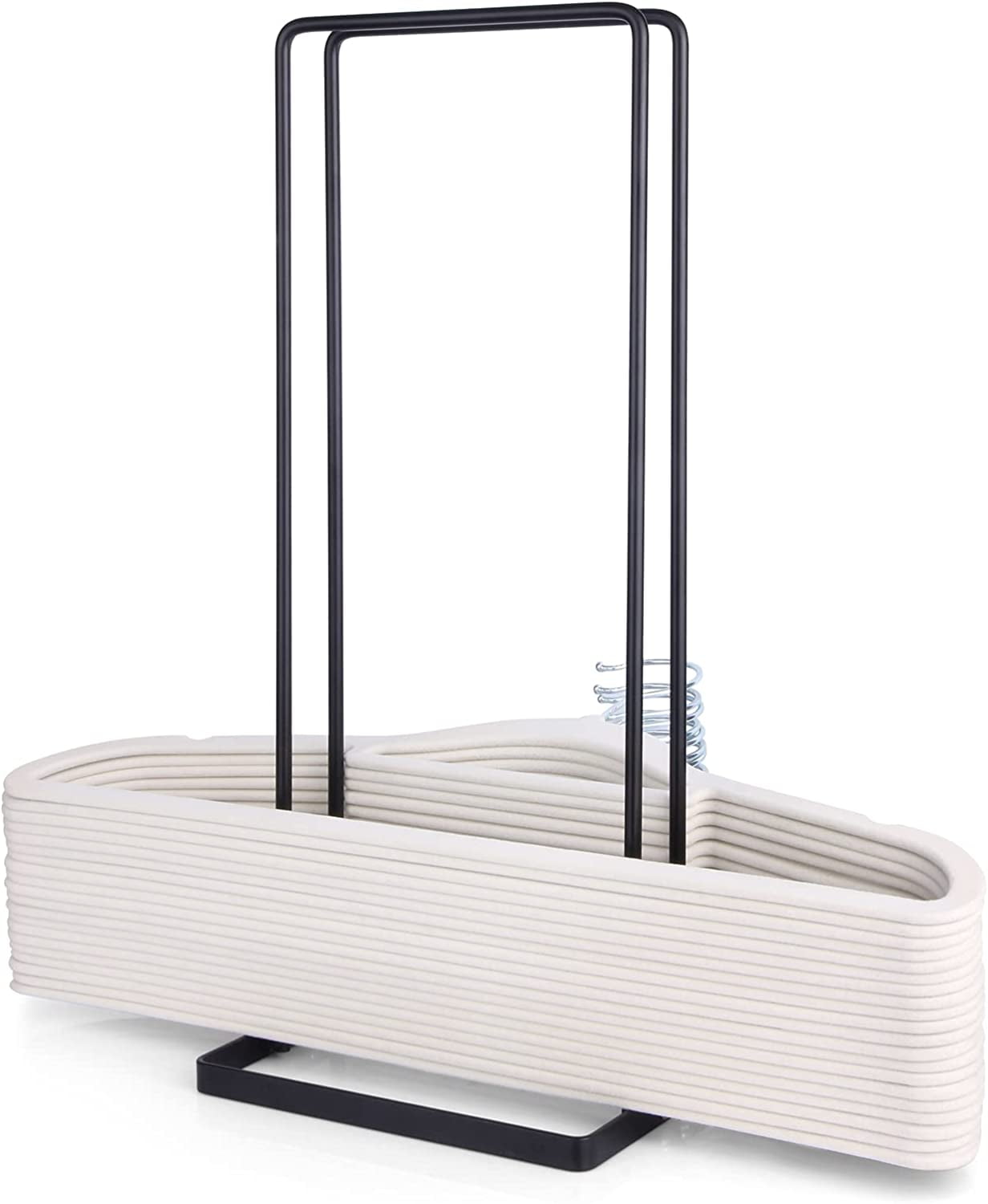 Hanger Organizer Stacker for Closet Laundry Room,Clothes Hanger Holder ...