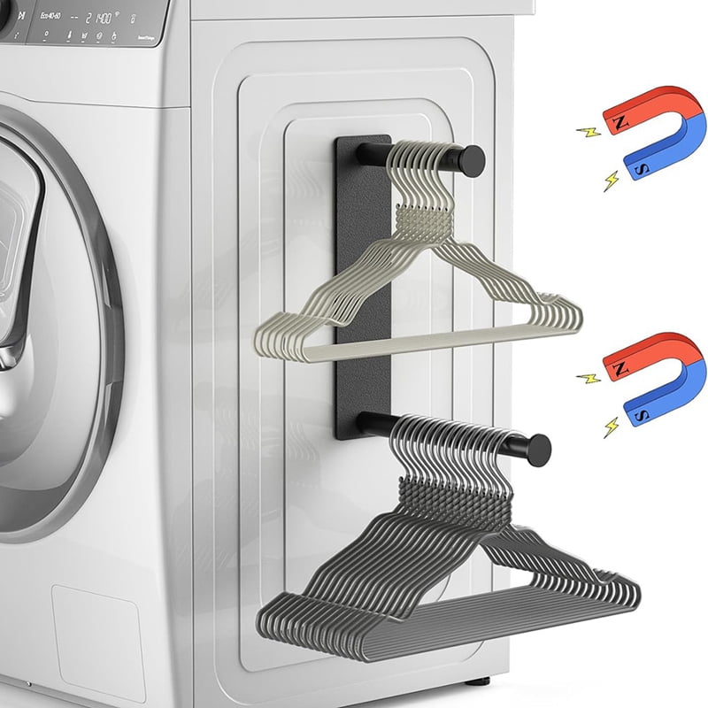 Hanger Organizer Stacker, Magnetic Hanger Holder, Extendable Hanger ...