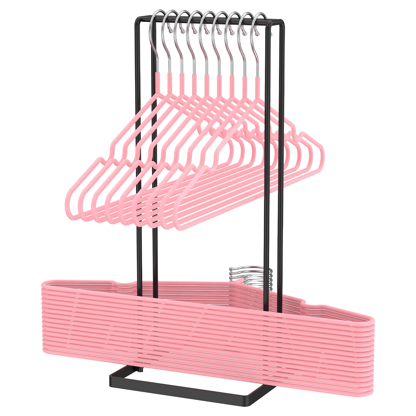 Hanger Organizer Stacker Stand Detachable Hanger Clothes Hanger Storage ...