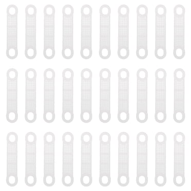 Set of 40 Non-Slip Clothing Hanger Grips Shoulder Grip Clothes Hanger ...