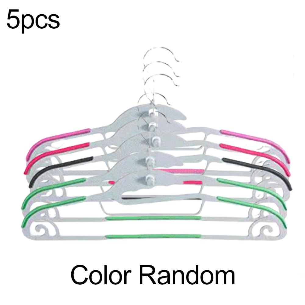 Hanger With Hooks Anti Shoulder Corner Sorting And Storage Wardrobe ...