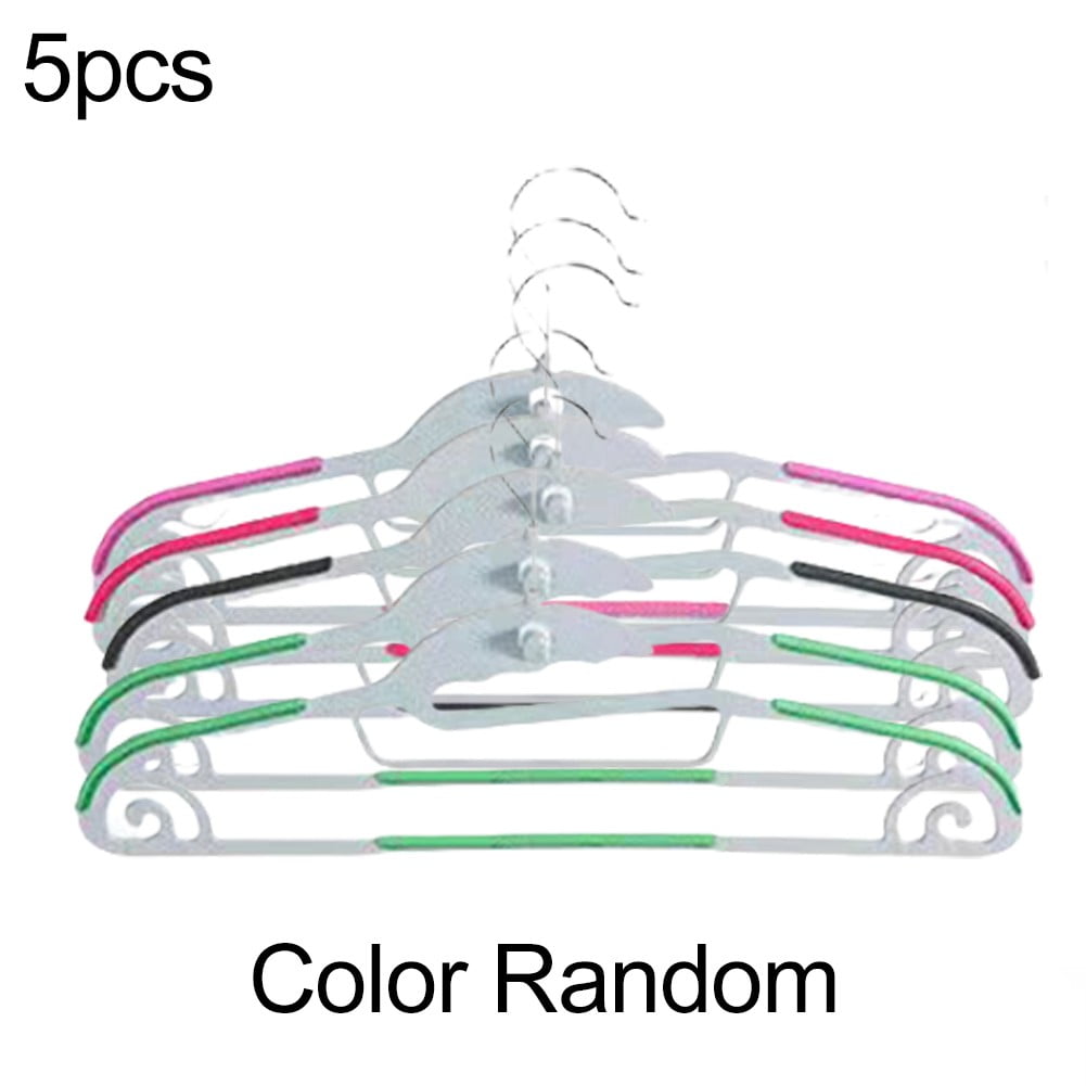 Hanger With Hooks Anti Shoulder Corner Sorting And Storage Wardrobe ...