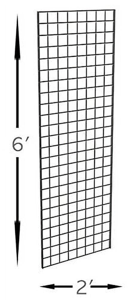 Only Hangers - Black Commercial Grade Gridwall Art Display Panels ...
