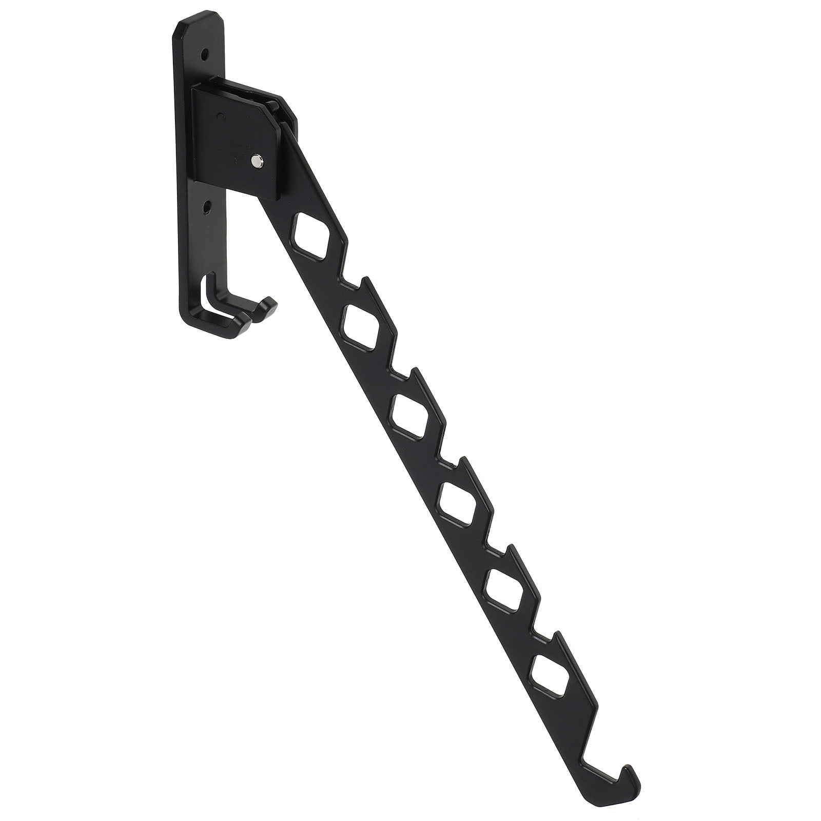 Hangers Wall Mount Clothes Rack Coat Mounted Clothing Drying Foldable ...