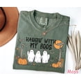 Hangin 39 With My Boos Shirt Funny Halloween Ghost Shirt Spooky Season ...