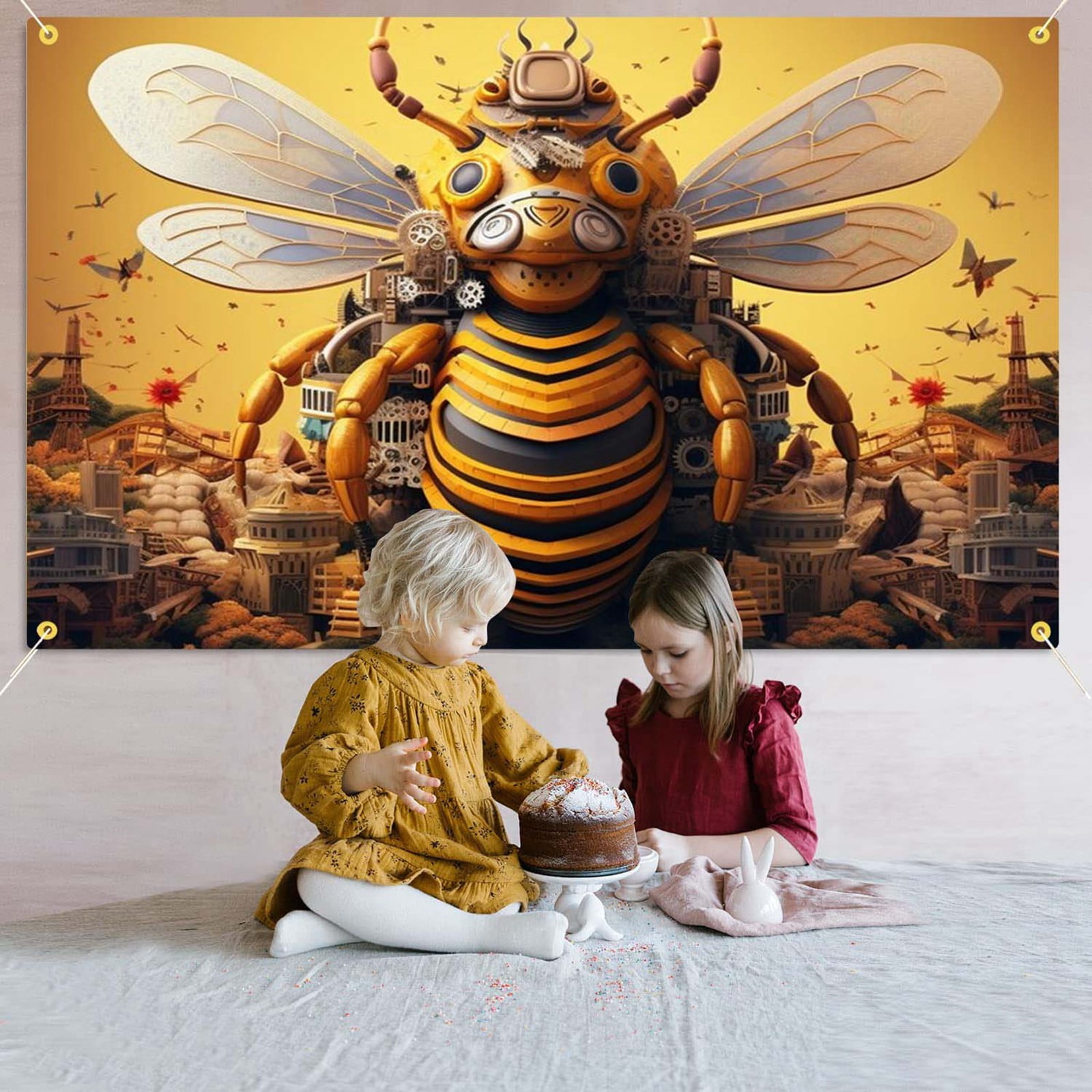 Hanging Banner Front Door Signage Seasonal Party Supplies Holiday Front ...