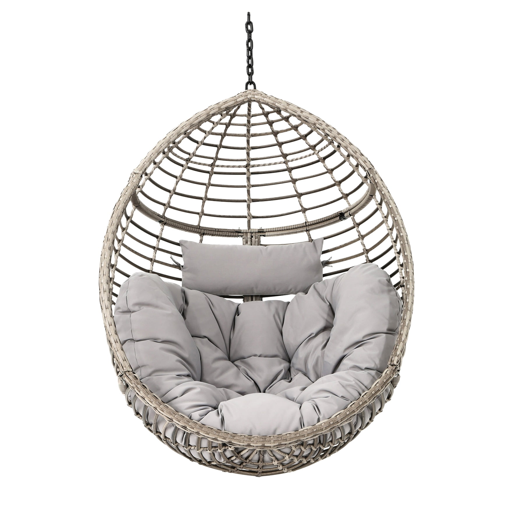 Hanging Basket Chair for Home | Add Charm to Any Area | Wicker Weave ...