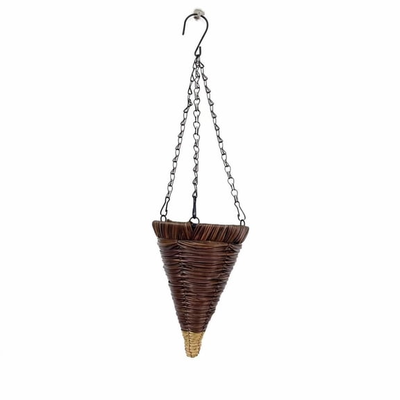 Cone Shaped Hanging Baskets