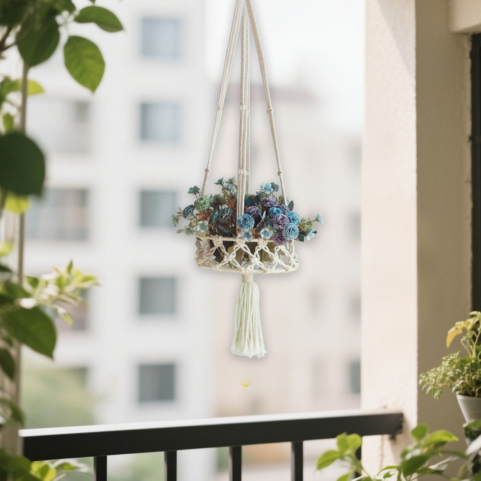 Hanging Basket, Gardening Kitchen, Large Capacity, Durable Plastic, Modern Style, for Home ...