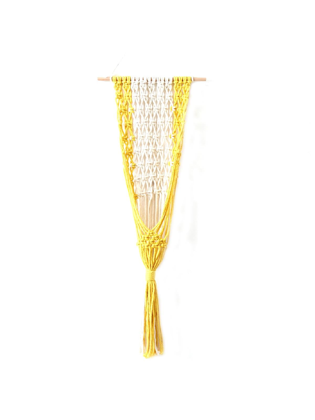 Hanging Basket Net Bag Hand-woven Bohemian Style Long Tassel Plant ...