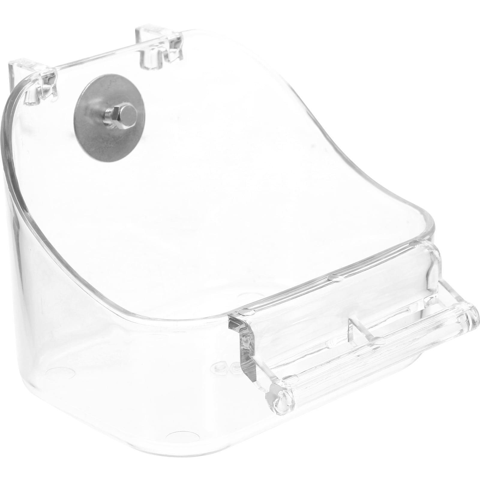Hanging Bathtub Bowl Parakeets Shower Cube Bird Cage Accessory ...