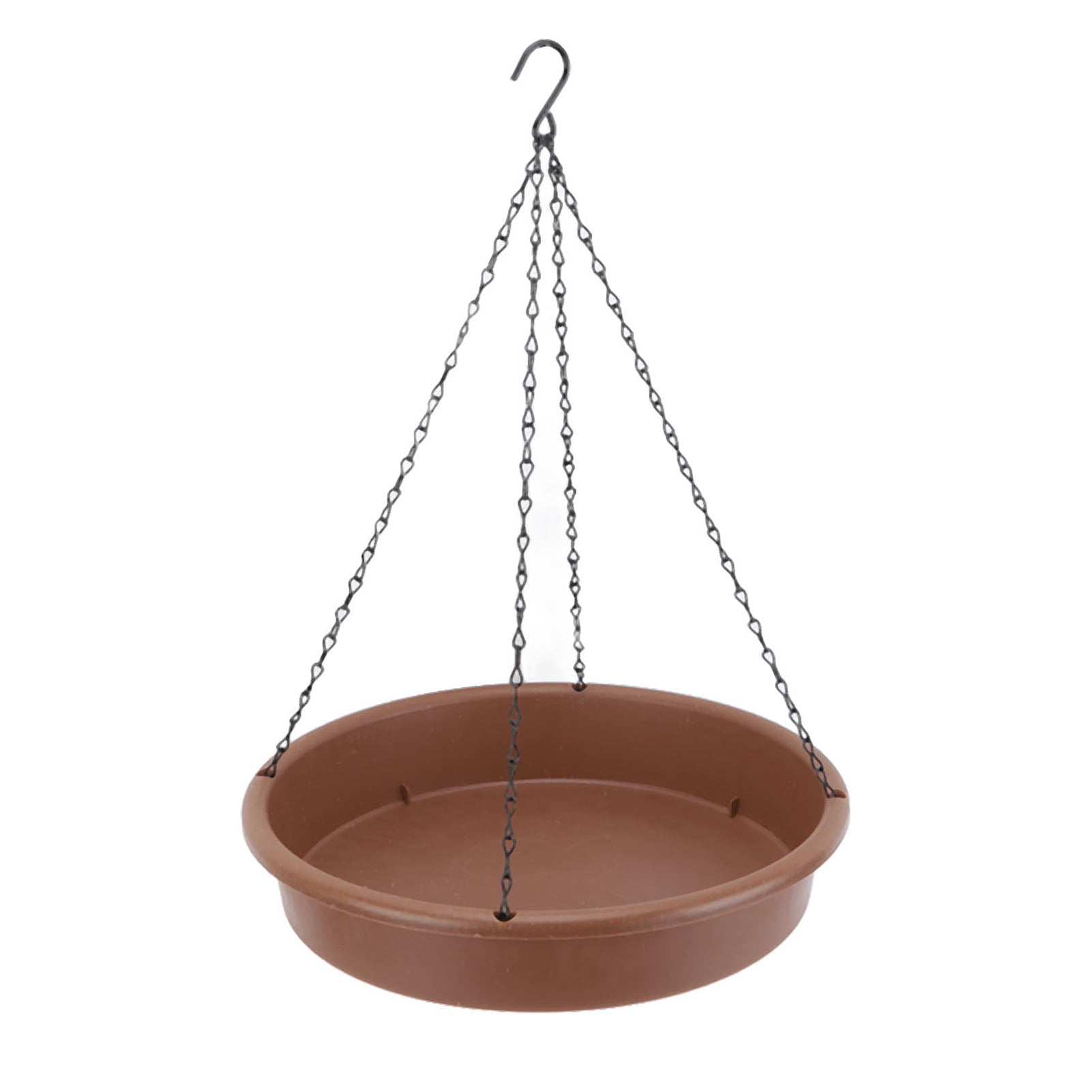 Hanging Bird Feeder Tray,Bird Bath Hanging Bird Feeder Round Plastic ...