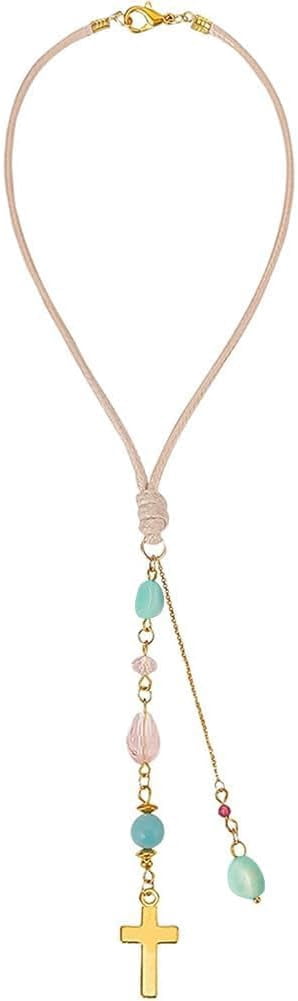 Hanging Car Mirror Ornament Amazonite and Bead Charm Suncatcher Car ...