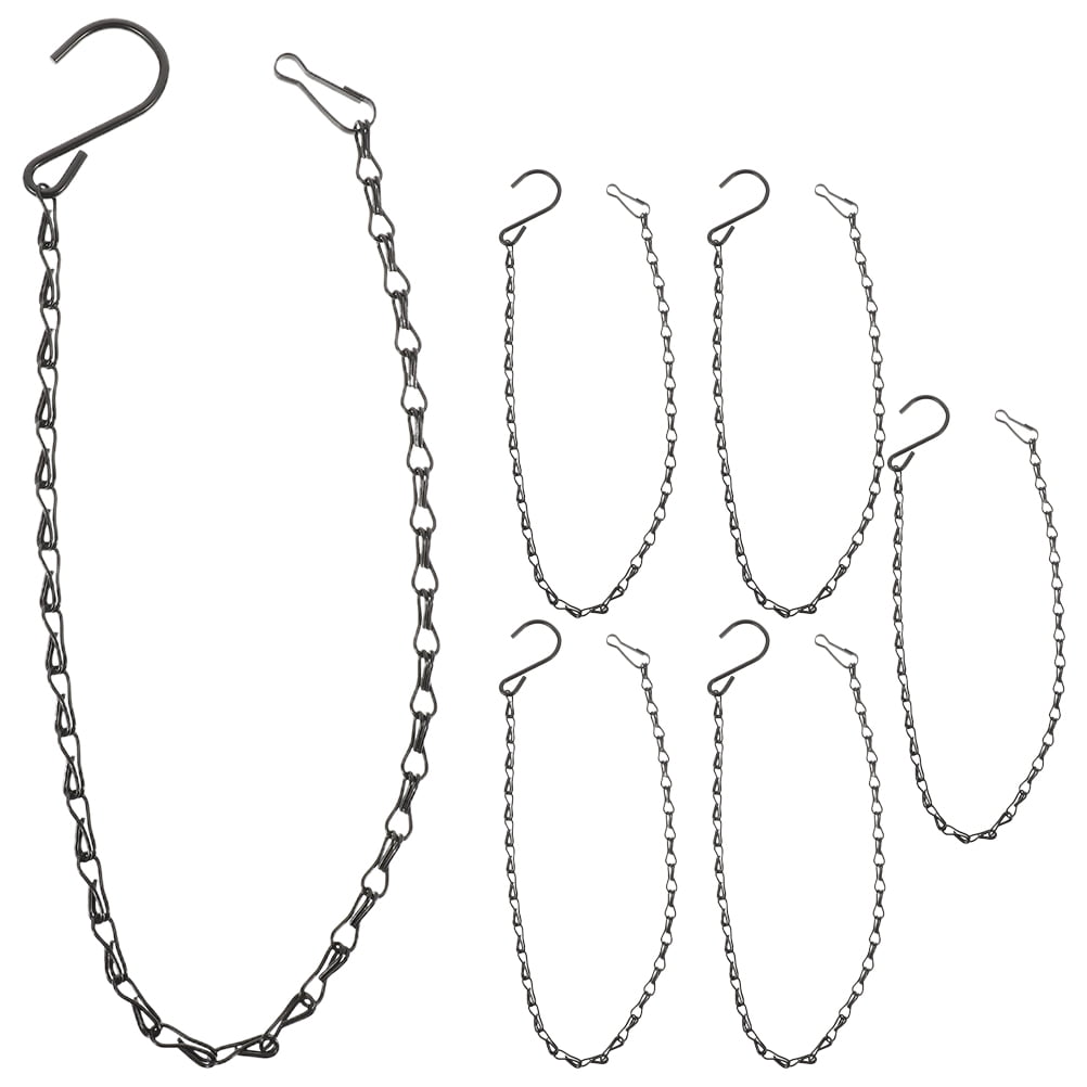 Hanging Chain Chains with Hooks Plant Iron Built God Tough Basket ...