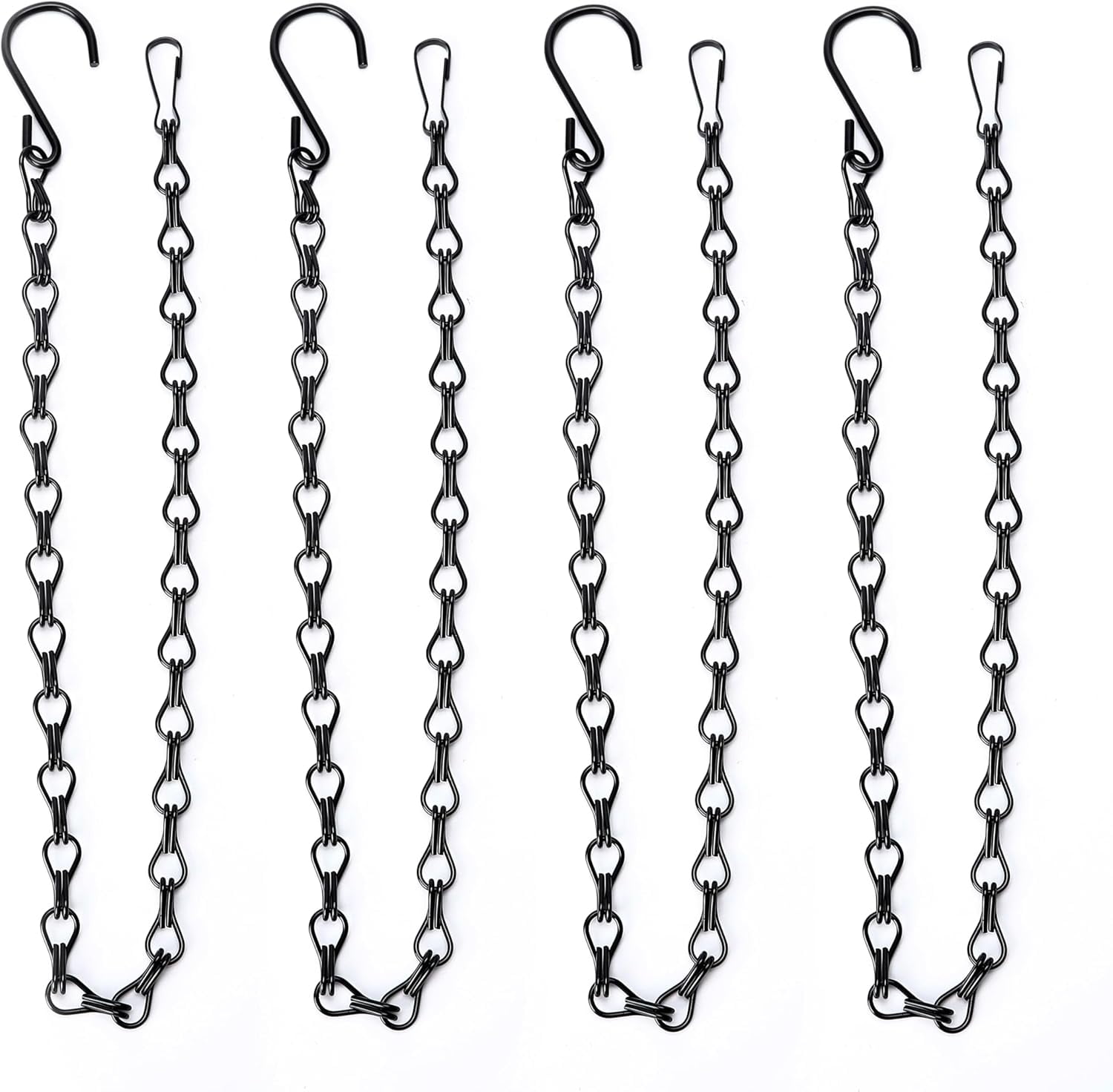 Hanging Chain with Hooks for Hanging Planters, Bird Feeders, Birdhouse ...