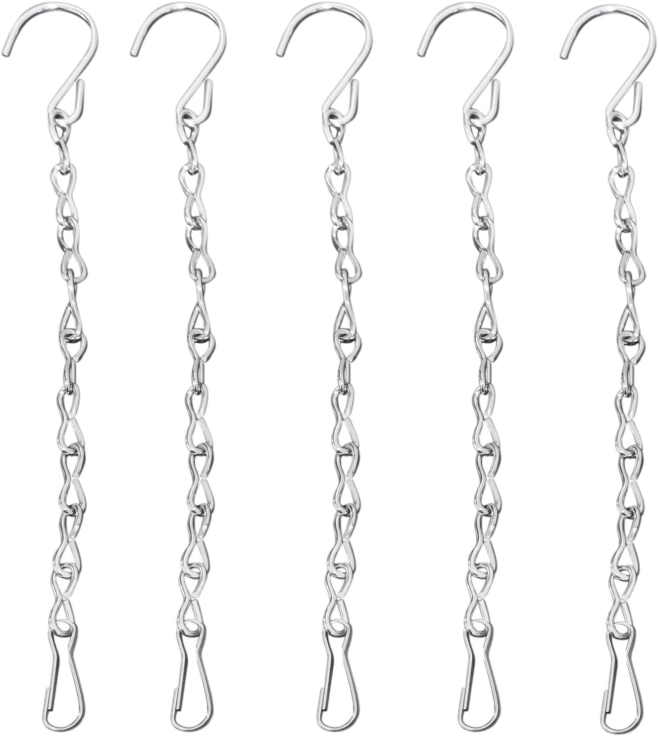 Hanging Chains, 5 Pcs 9.5 Inch Garden Plant Hanger Chains for Hanging ...