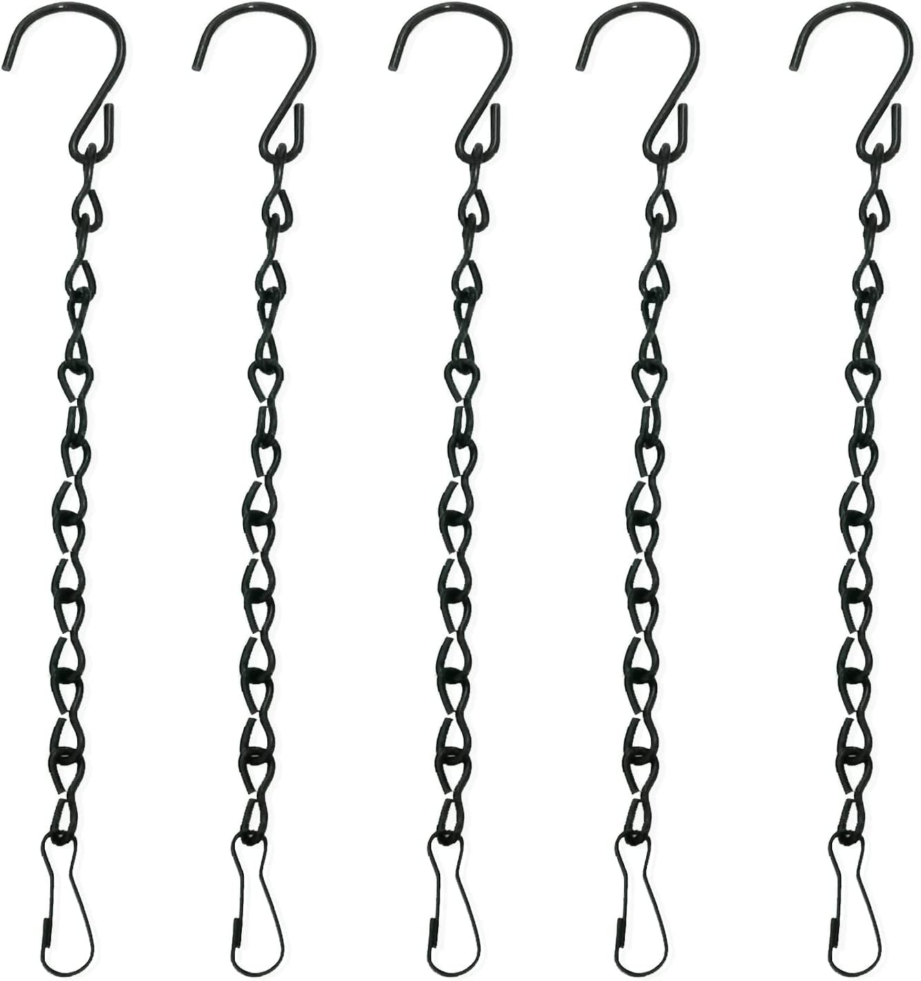 Hanging Chains, 5 Pcs 9.5 Inch Garden Plant Hanger Chains for Hanging ...