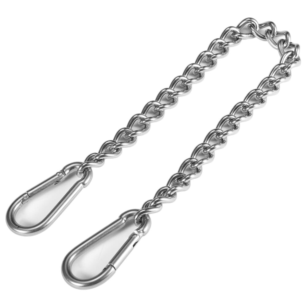 Hanging Chair Chain Stainless Steel Hanging Kits with Two Carabiners ...