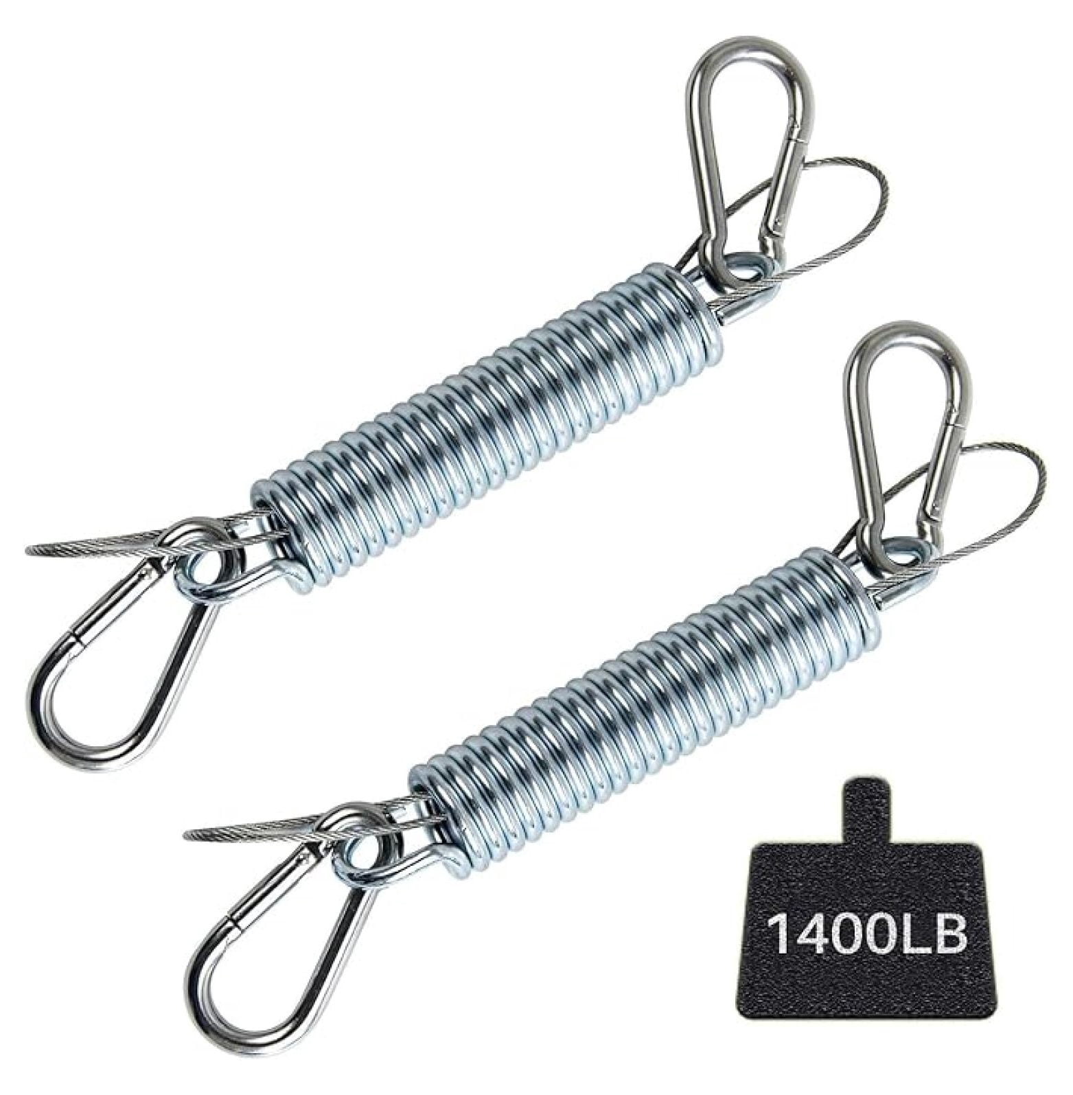 Hanging Chair Spring Kit - 700lb Capacity - Stainless Steel Hammock ...
