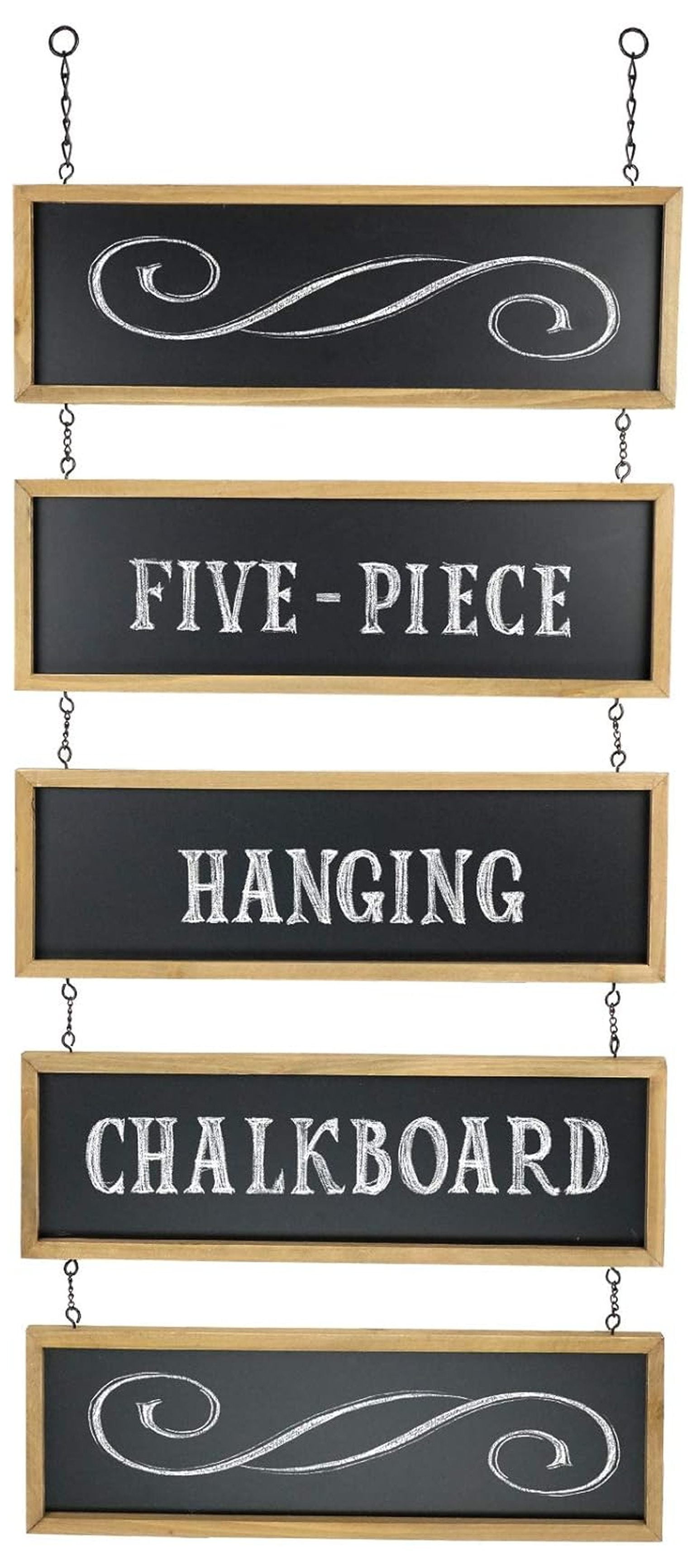 Hanging Chalkboard Sign Wooden Framed Vintage Rustic Wedding Signs ...