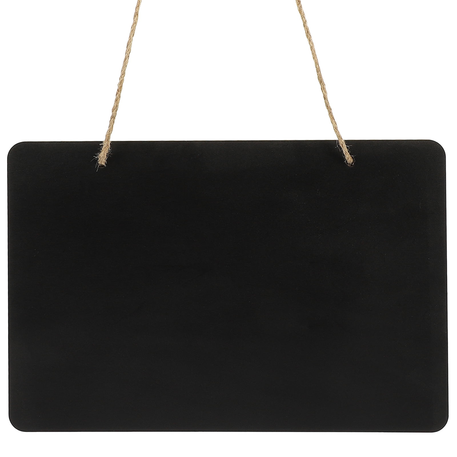 Hanging Chalkboard Sign Wooden Memo Blackboard Reusable Door Message ...