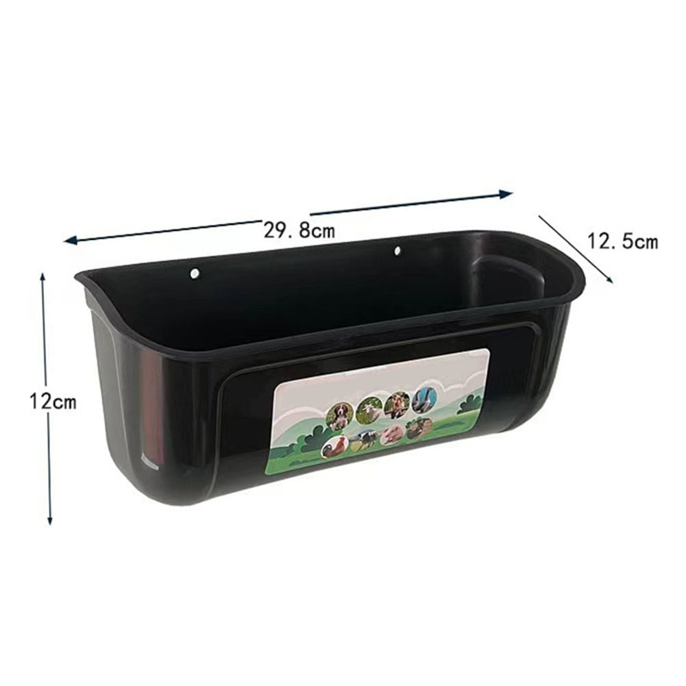Hanging Chicken Feed Trough For Poultry Fence Feeding Basin Feeding ...