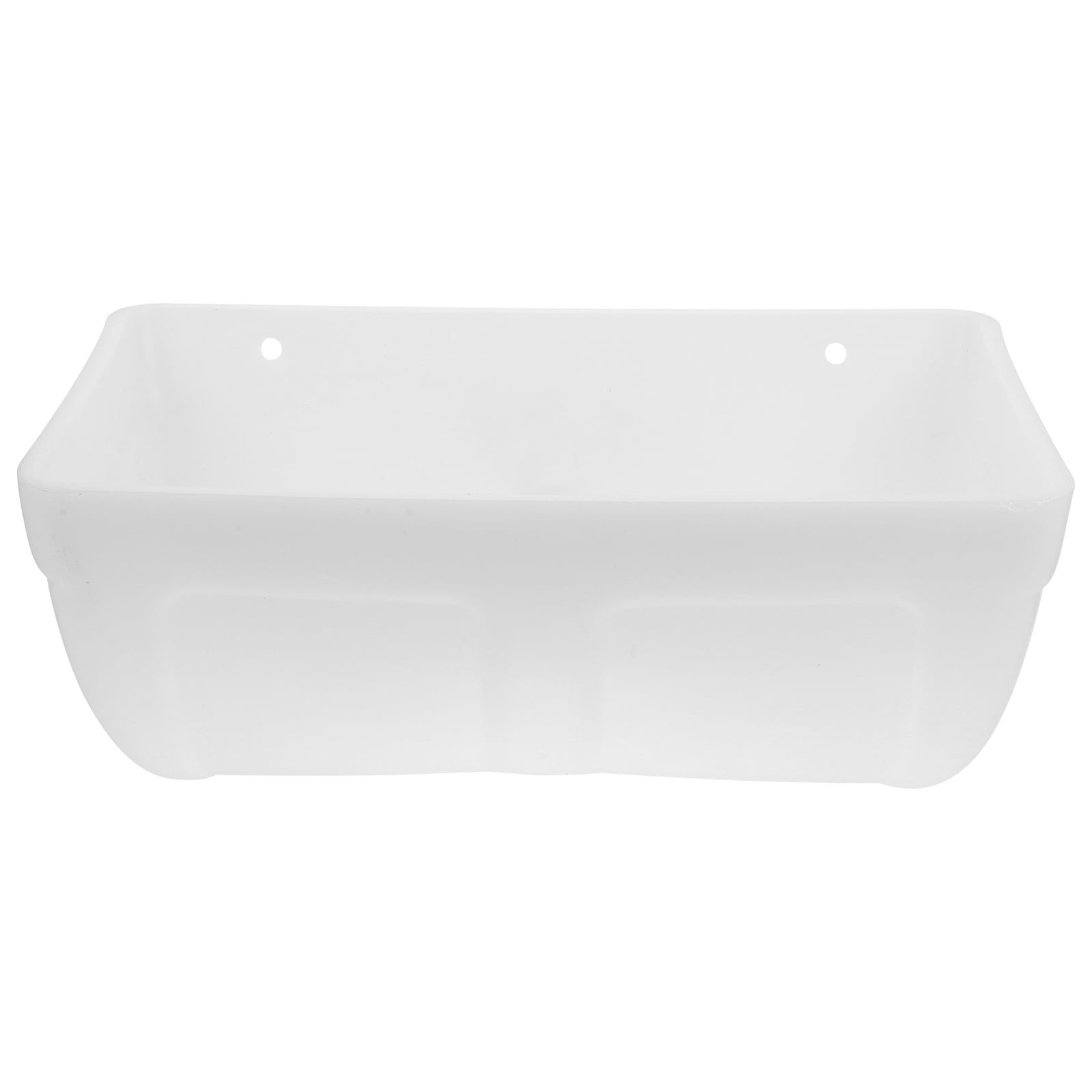 TABLZONE Chicken Feeder White 1Pack 11.0x6.9x5.6in Plastic - Walmart.com