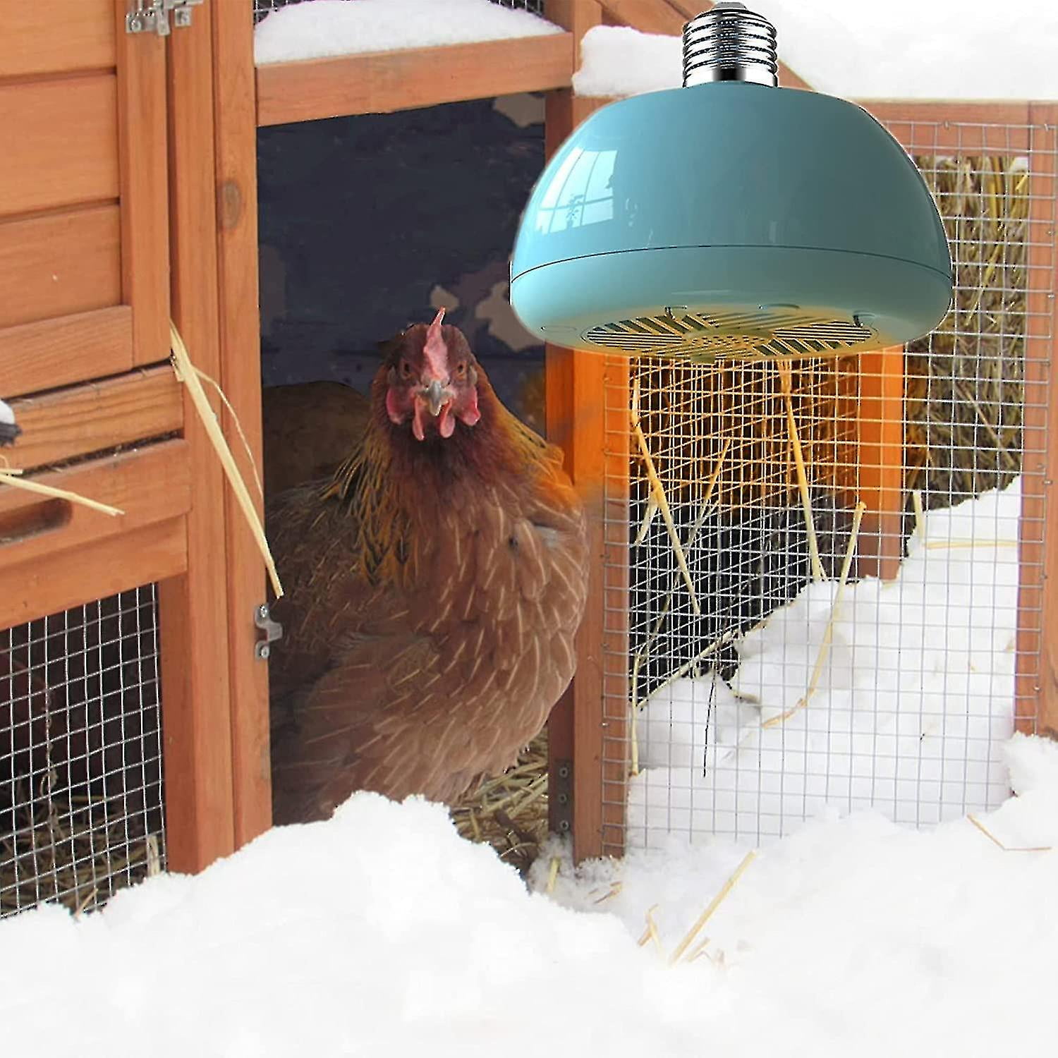 Hanging Chicken House Heater, Instant Hatchery Lamp Heater, Outdoor Pet ...