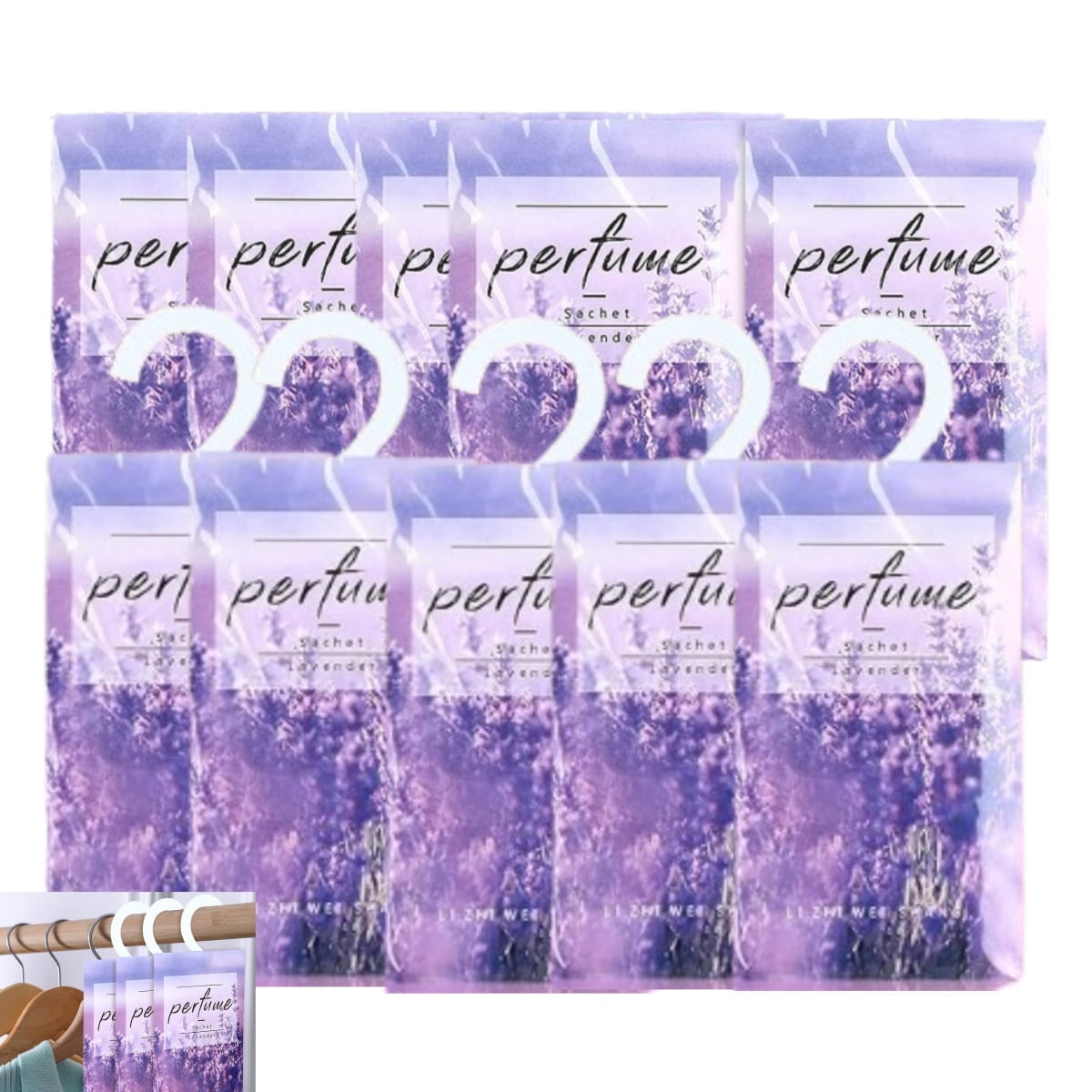 Hanging Closet Deodorizer, Air Freshener Scented Sachets for Drawers ...