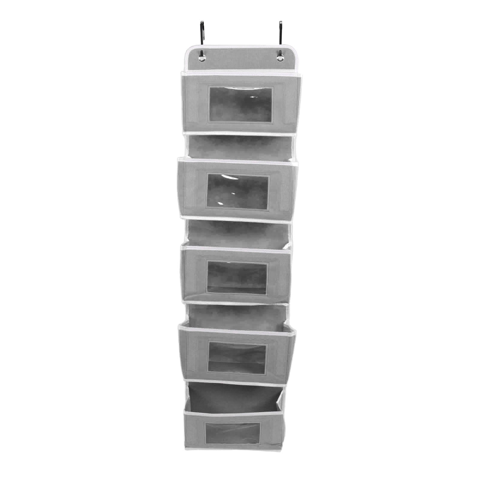 Hanging Closet Organizer Multilayer Strong Load Bearing Capacity Nonwoven Over Door Organizer