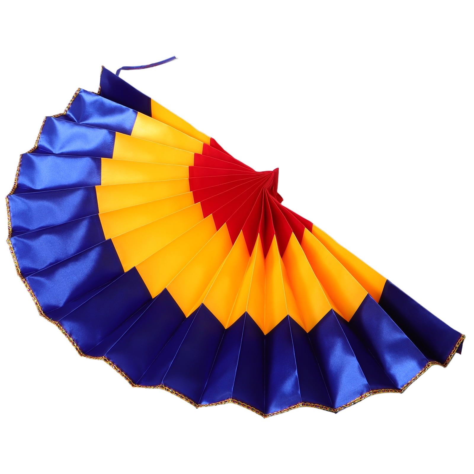 VERDANVERSE Decoration Fans Cloth Decorative Fan Festival Holiday ...