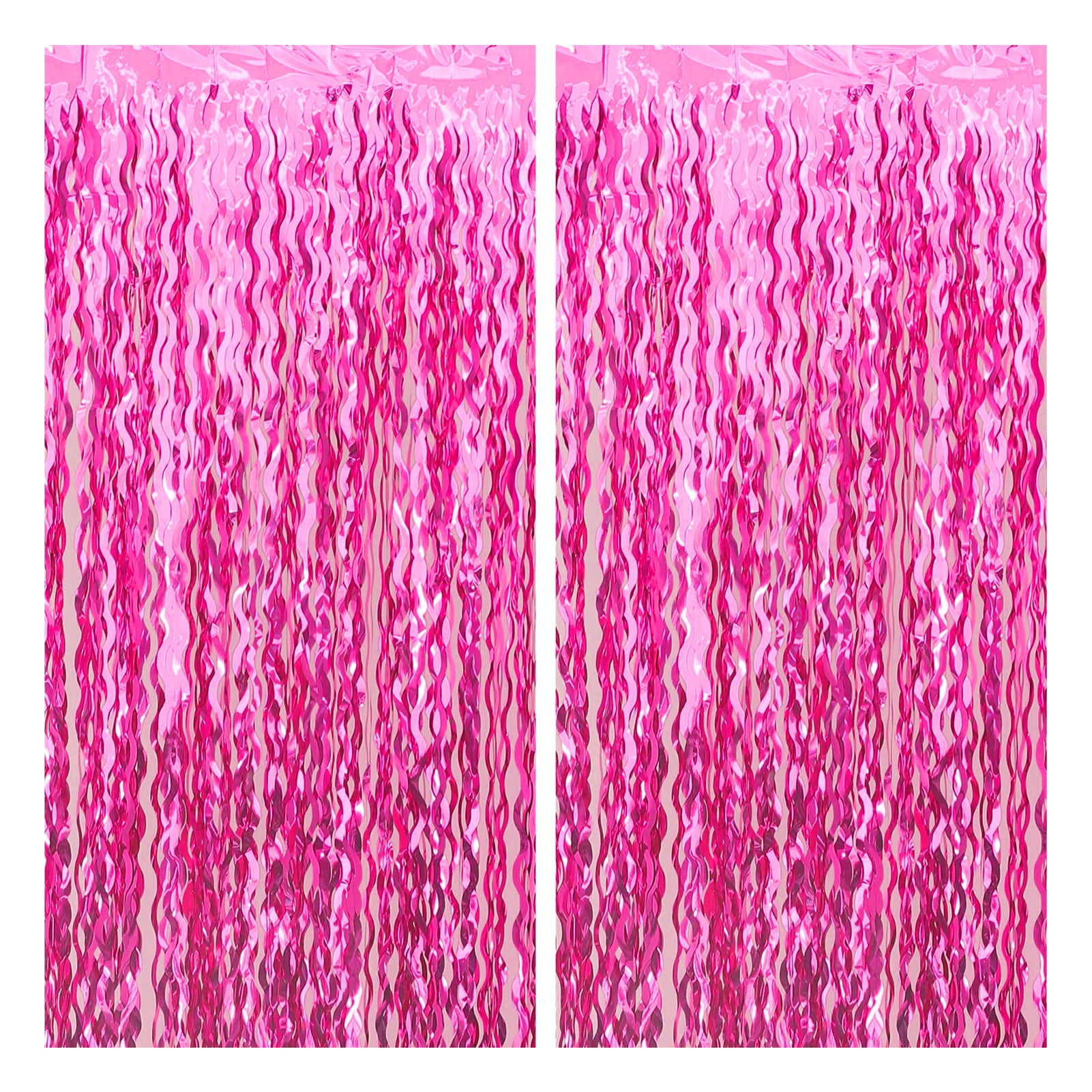 Hanging Decorations 5-pack Vibrant Foil Fringe Curtains for Party ...