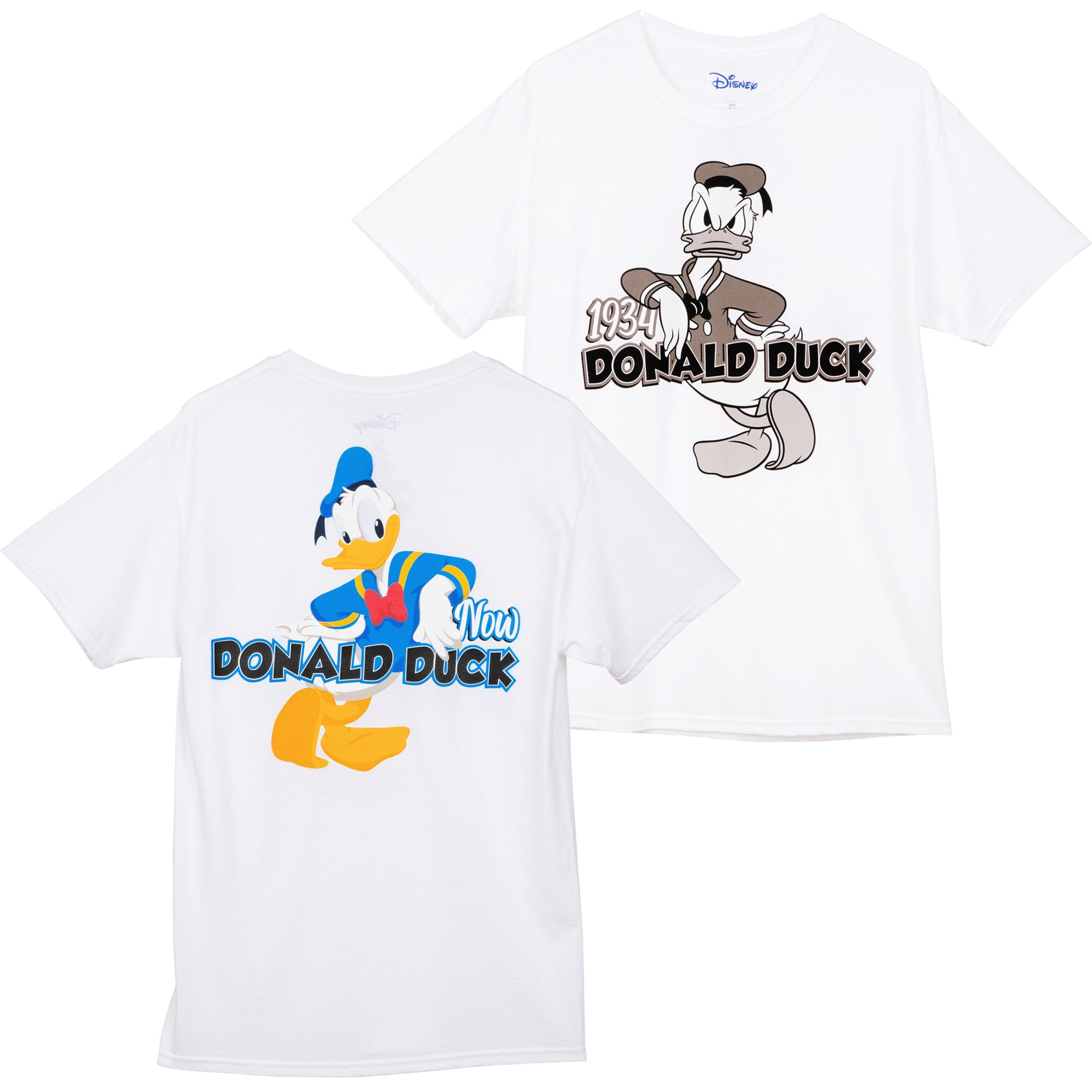 Disney Donald Duck Adult Tee Shirt, XS -2XL (Unisex) - Walmart.com