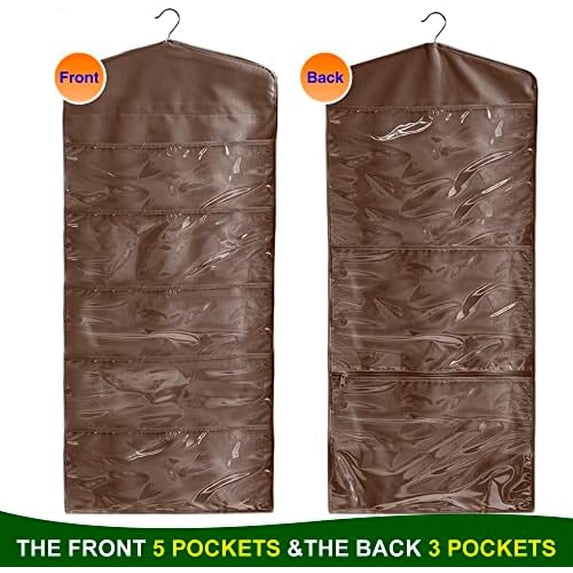 Hanging Double Sided Gift Bag Storage Organizer with Multiple Front and ...