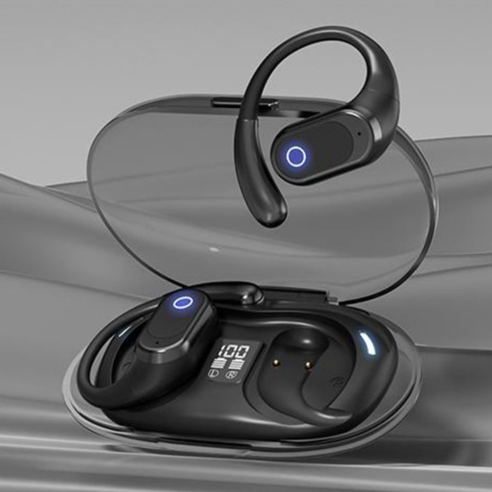 Hanging Ear Headphones Wireless Bluetooth, Earbuds with Intelligent ...