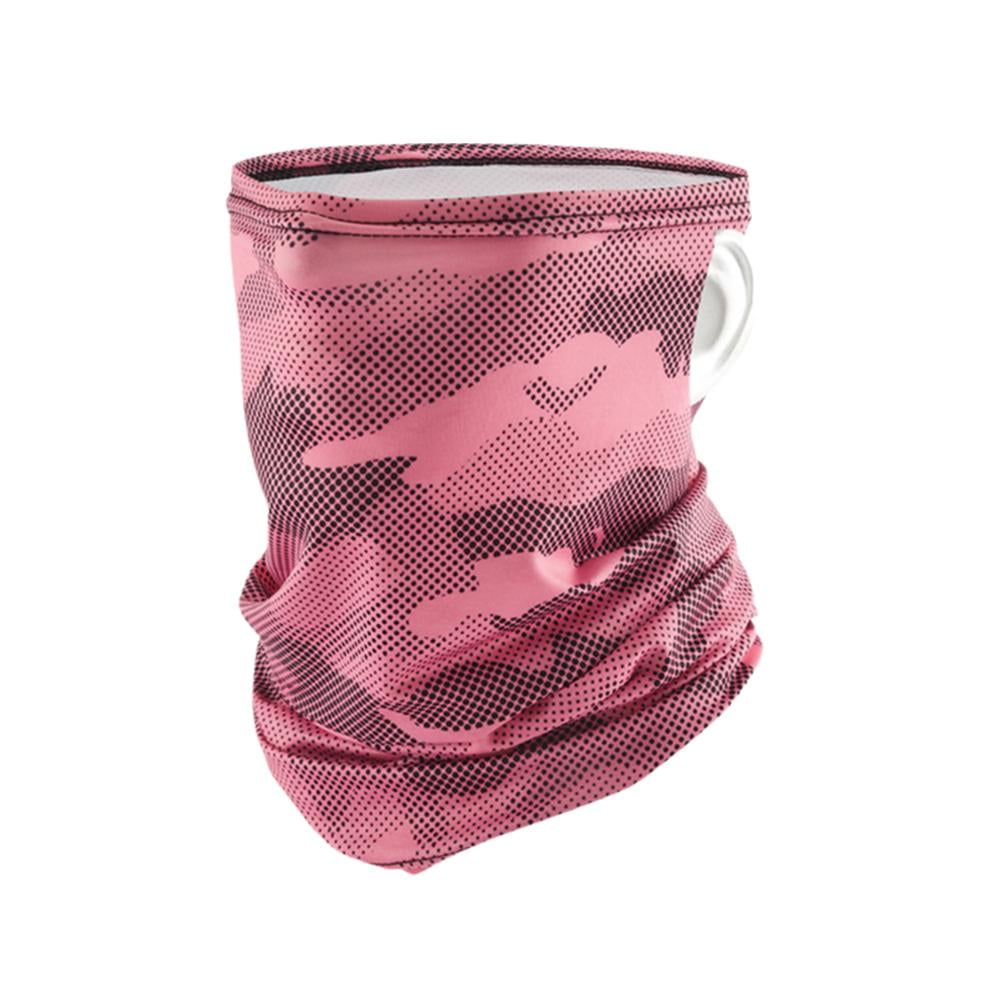 Hanging Ear Outdoor Ice Silk Face Mask,ne & Face ltifctional Headscarf ...