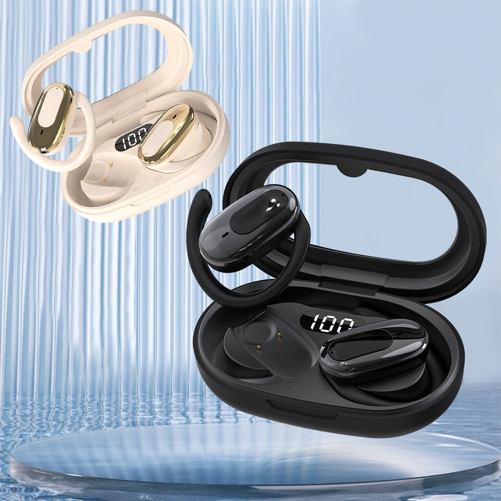 Hanging Ear Type True Wireless Bluetooth Headphones, 5.4 Bluetooth, Low ...