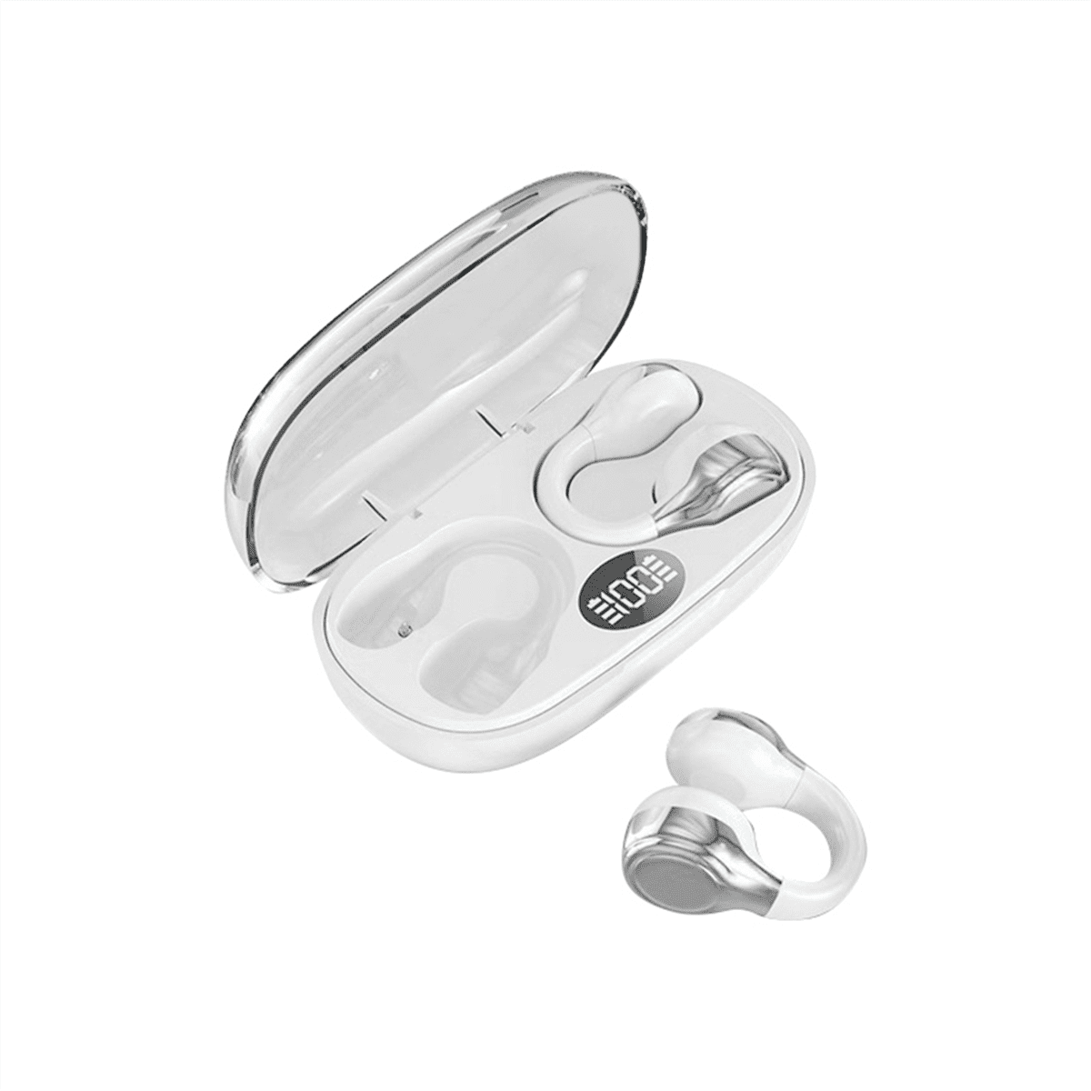 Hanging Ear Wireless Headphones Bluetooth 5.3 Earphones Stereo ...
